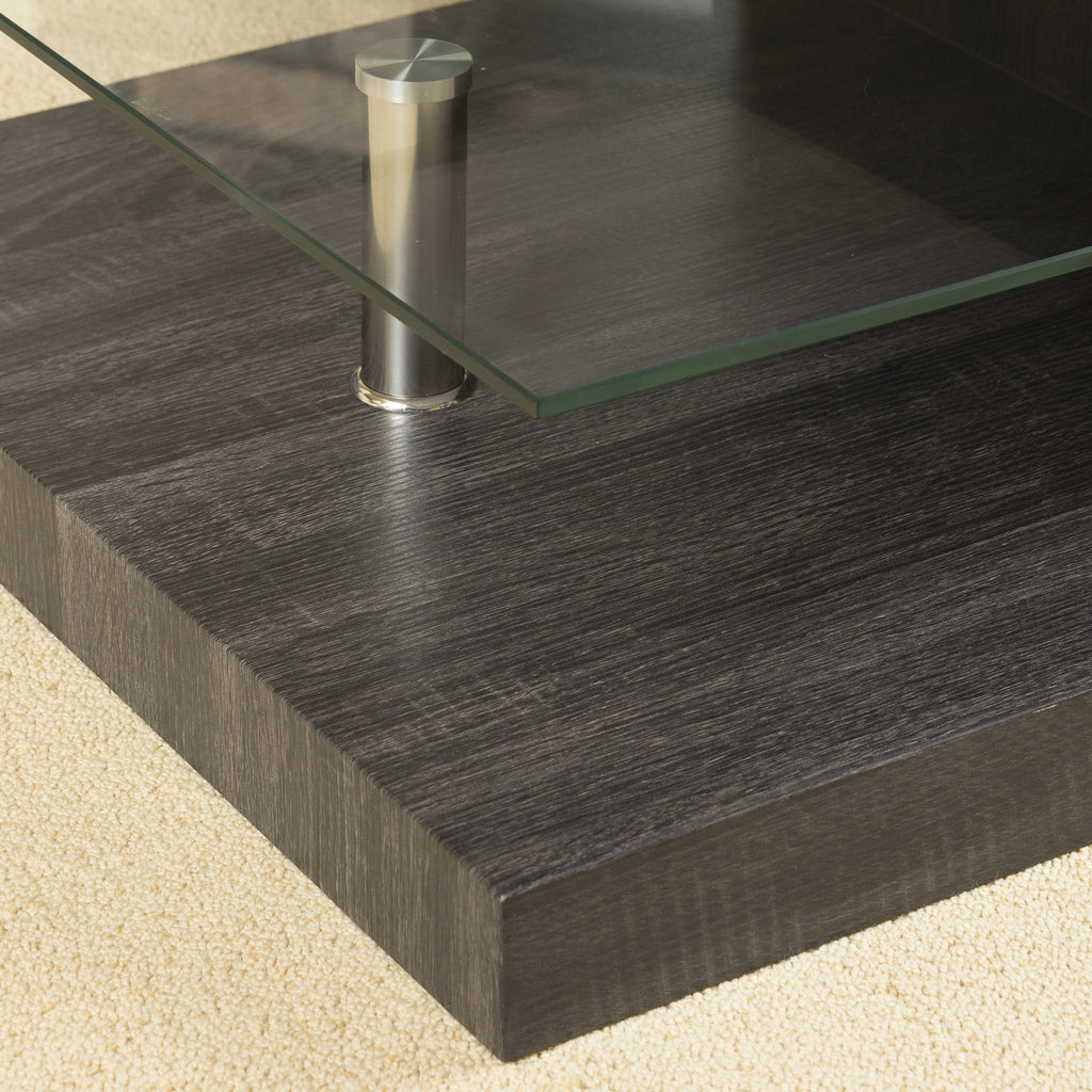 Rectangular Rotating Wood Coffee Table - NH129592 – NobleHouseFurniture