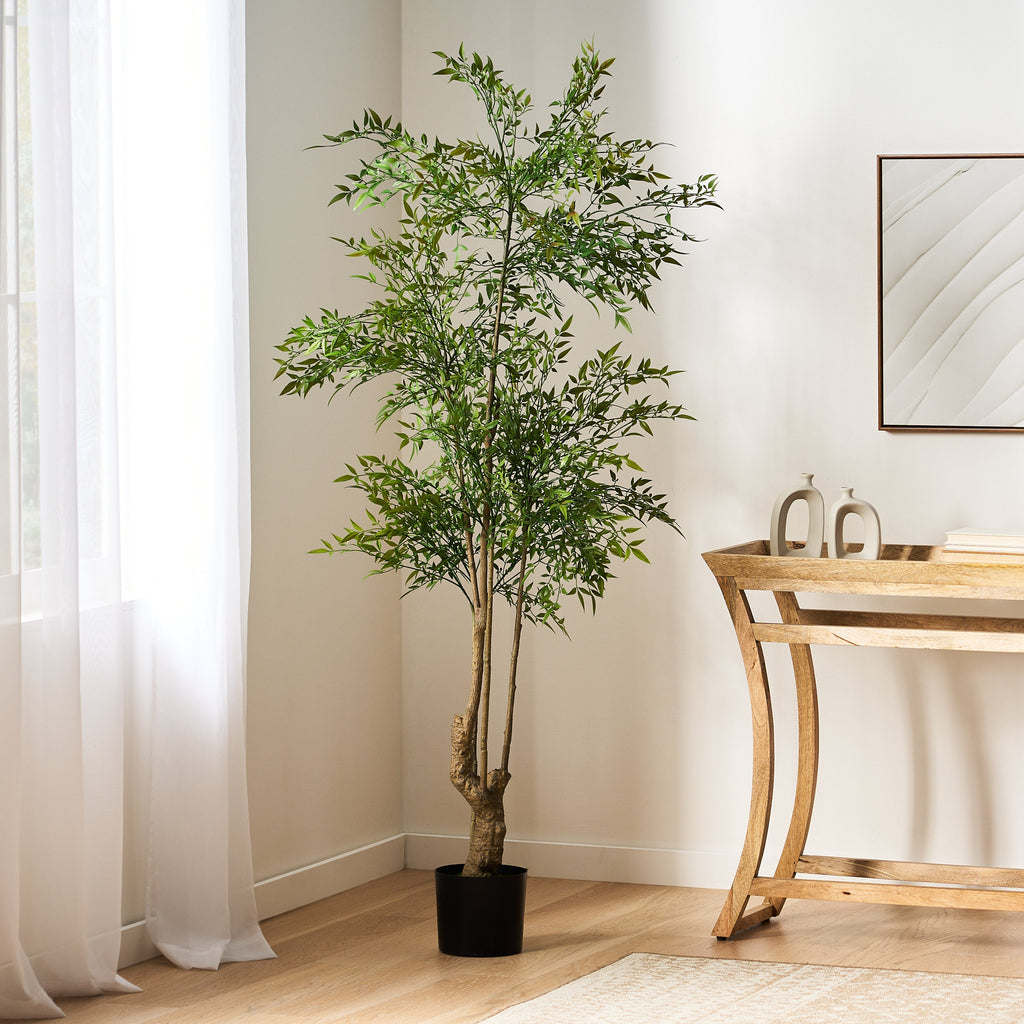 Hartshorn Artificial Heavenly Bamboo Nandina Tree – NobleHouseFurniture