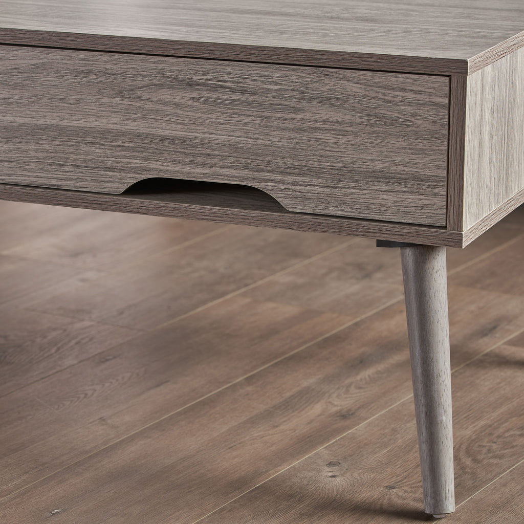 Mid Century Modern Finished Fiberboard Coffee Table - NH283203 ...