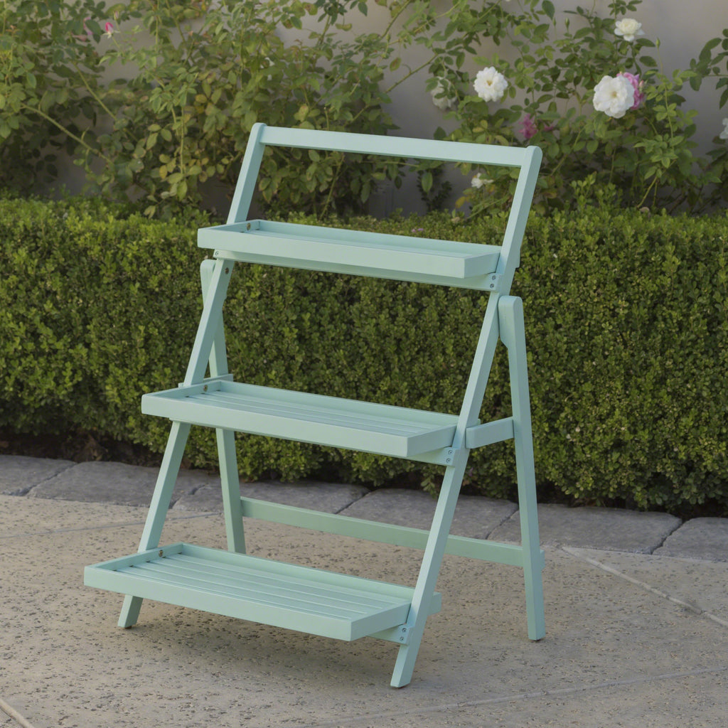 Outdoor Acacia Wood Plant Stand - NH875203 – NobleHouseFurniture