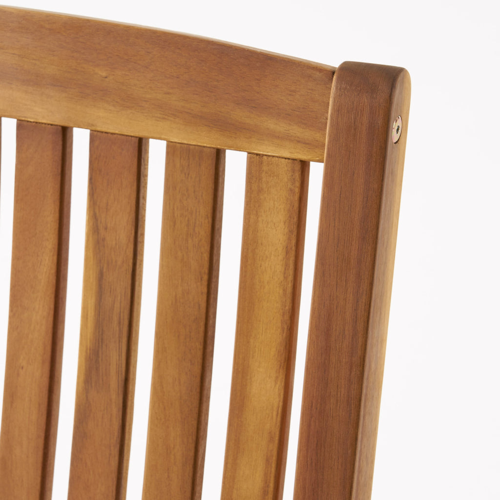Outdoor Acacia Wood Rocking Chairs (Set of 2) - NH107903 ...