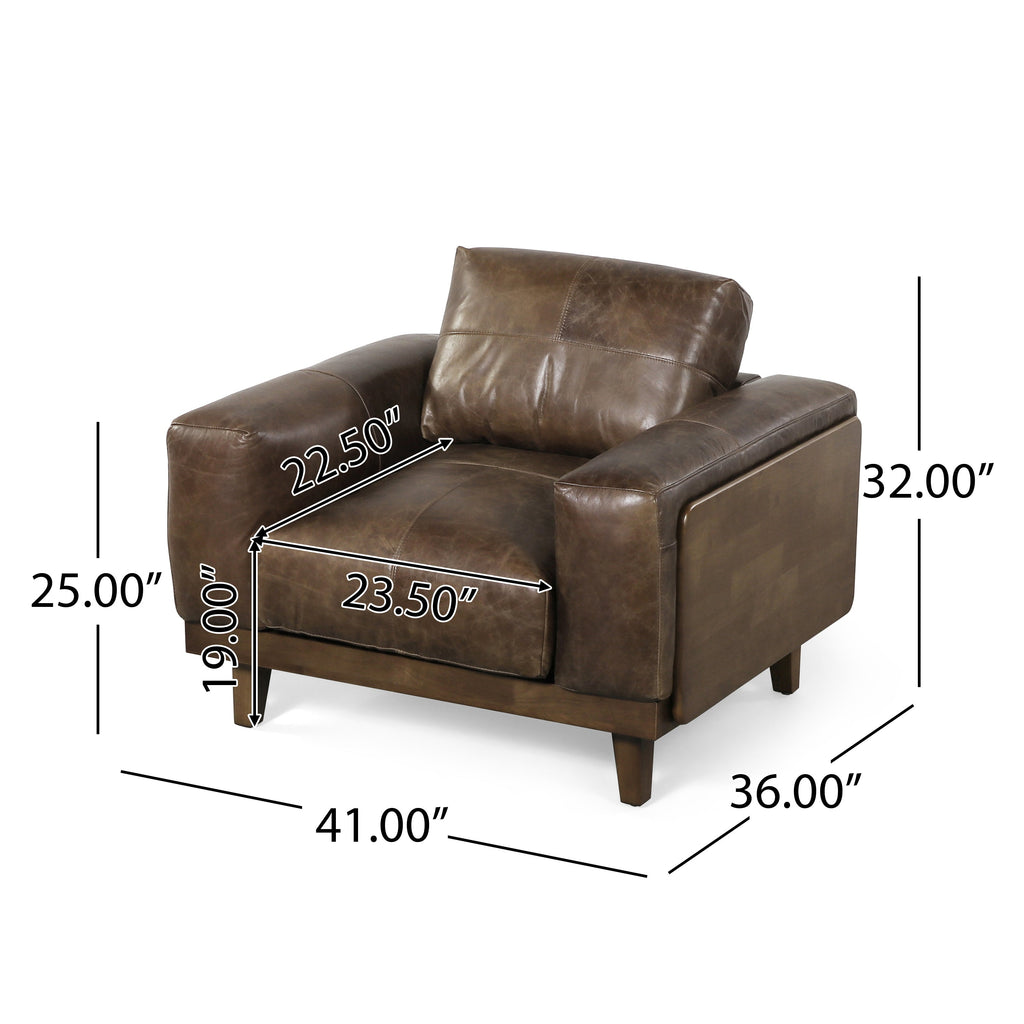 Connor Contemporary Upholstered Oversized Club Chair – NobleHouseFurniture