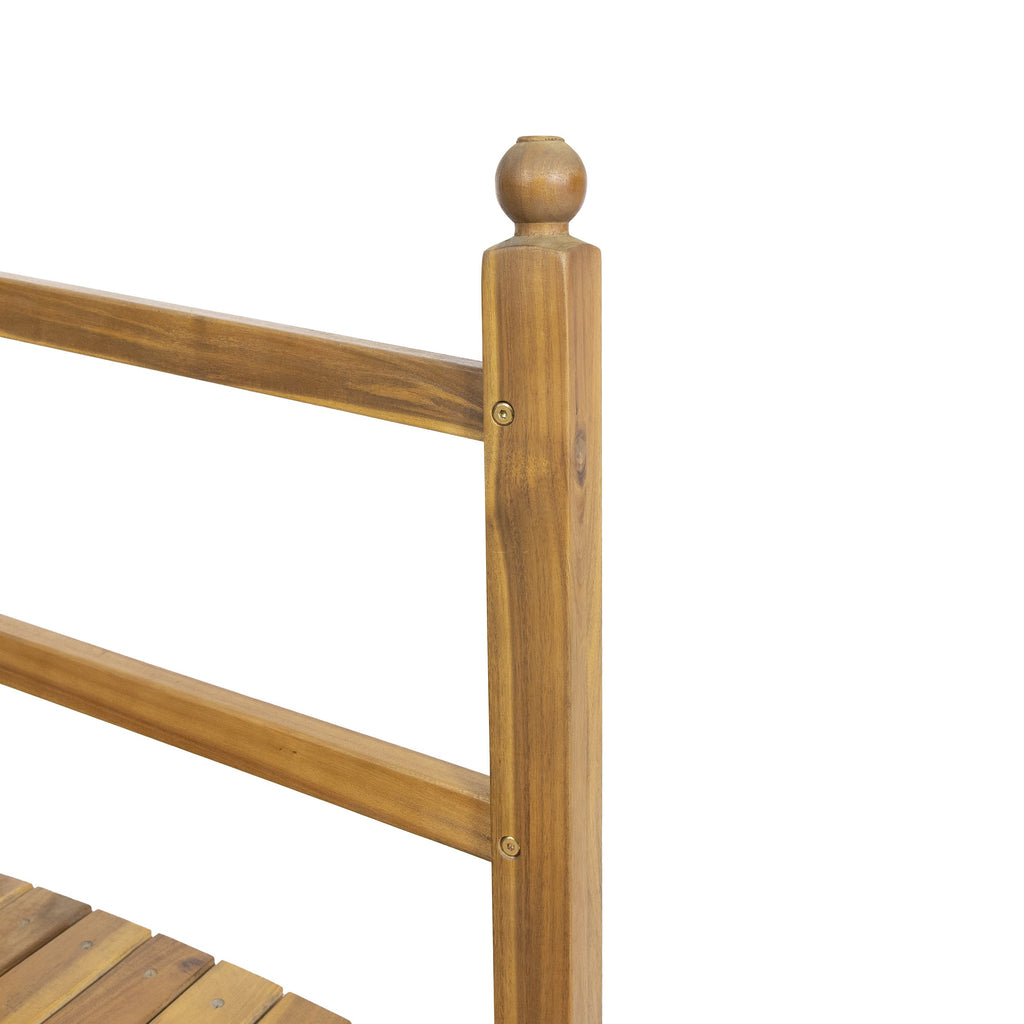 Outdoor Acacia Wood Bridge - NH500413 – Noble House Furniture